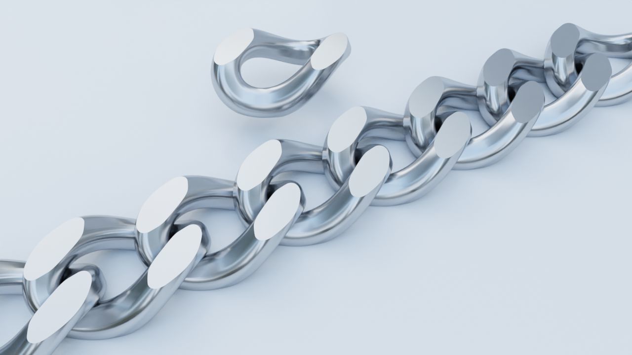 Cuban chain Style 3D model 3D printable | CGTrader