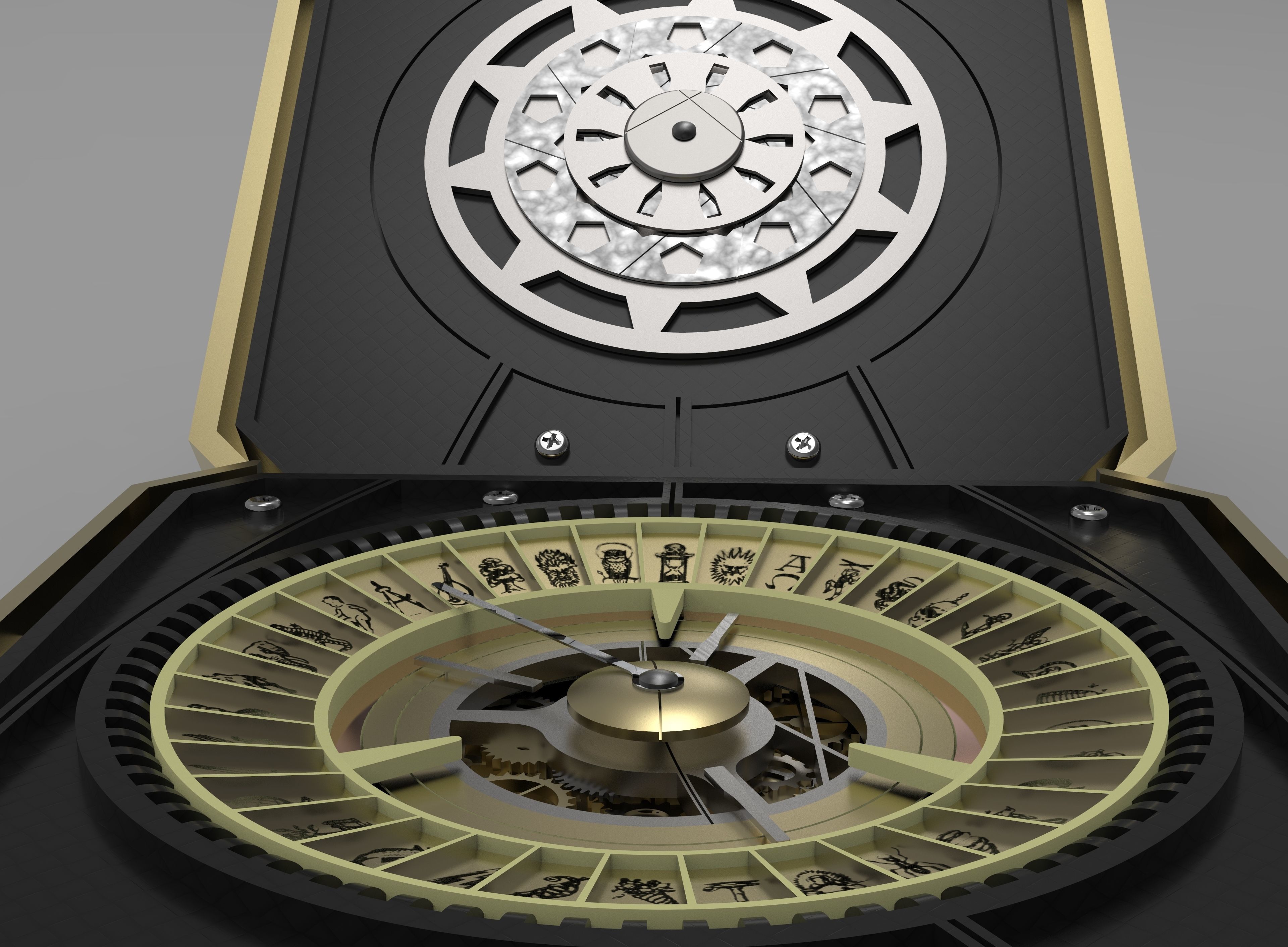 Alethiometer 3D model His dark materials 3D model 3D printable | CGTrader