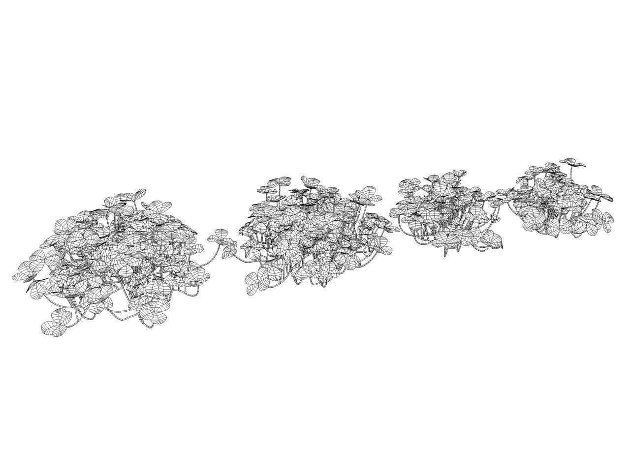 Clover realistic set free 3D model rigged | CGTrader