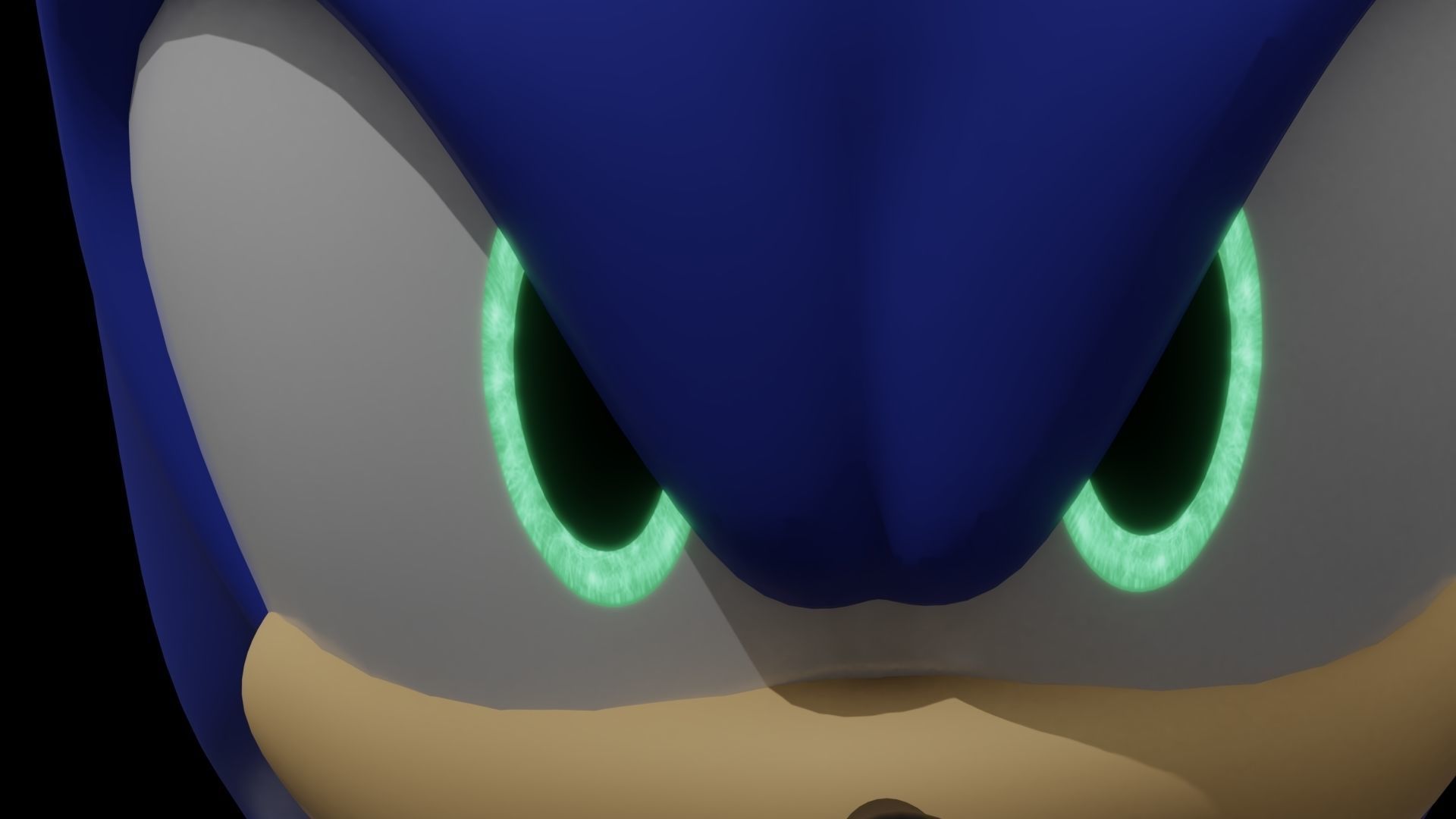 3D model Sonic Rigged VR / AR / low-poly rigged | CGTrader