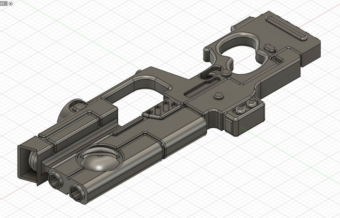 Tau Pulse carbine 3D model | CGTrader