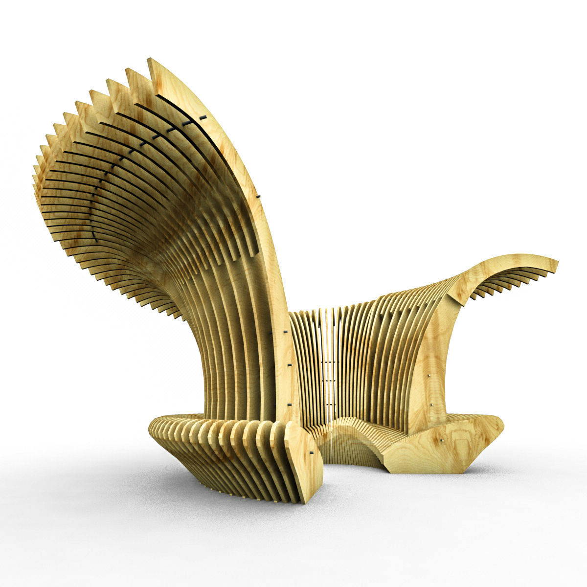 Parametric Abstract Shape 3D model | CGTrader