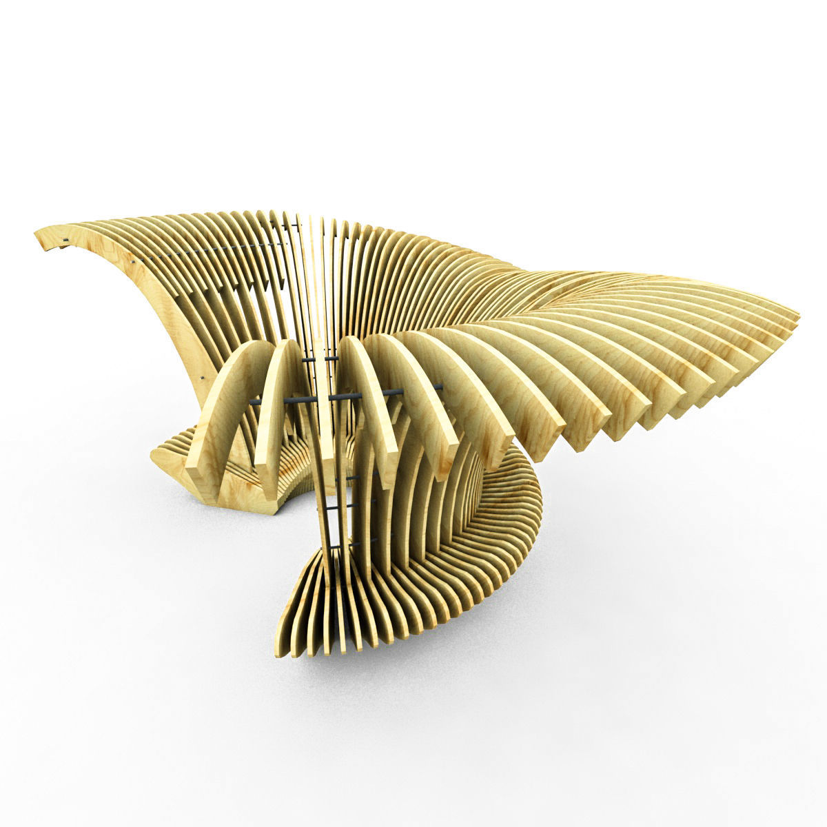 Parametric Abstract Shape 3D model | CGTrader