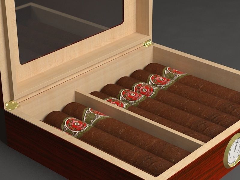 Cigar Box 3D model | CGTrader