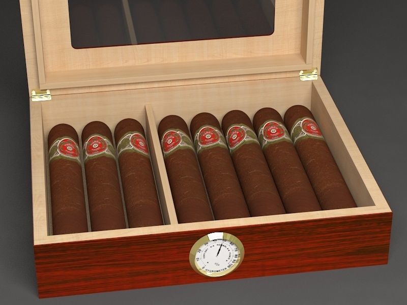 Cigar Box 3D model | CGTrader