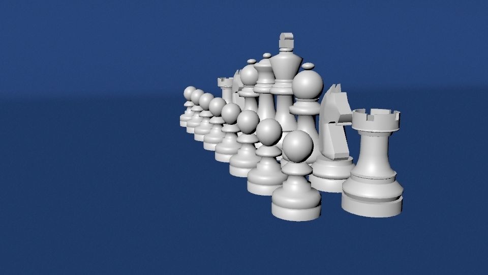 Chess FREE 3D model free 3D model | CGTrader