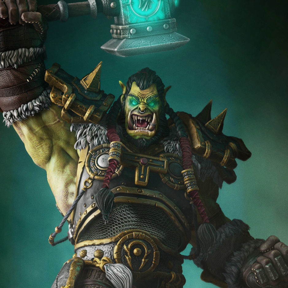Orc Thrall wow - 3d printable 3D model 3D printable | CGTrader