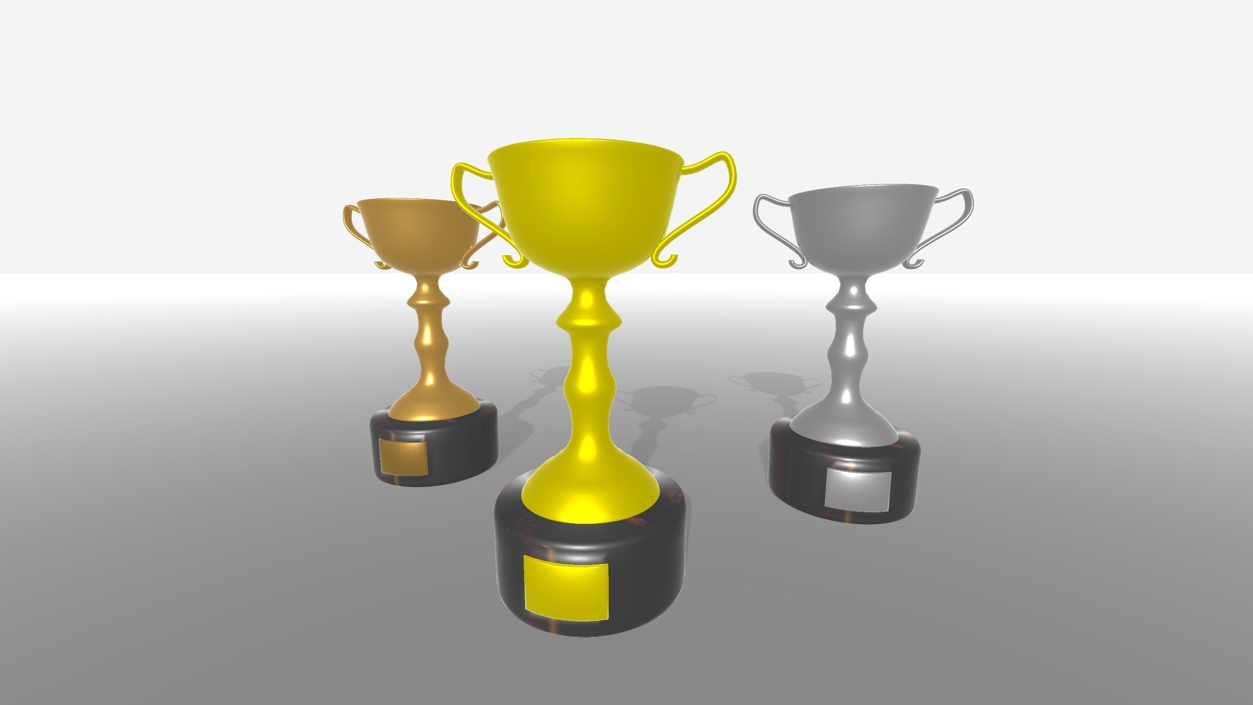 3D model trophy pack VR / AR / low-poly | CGTrader