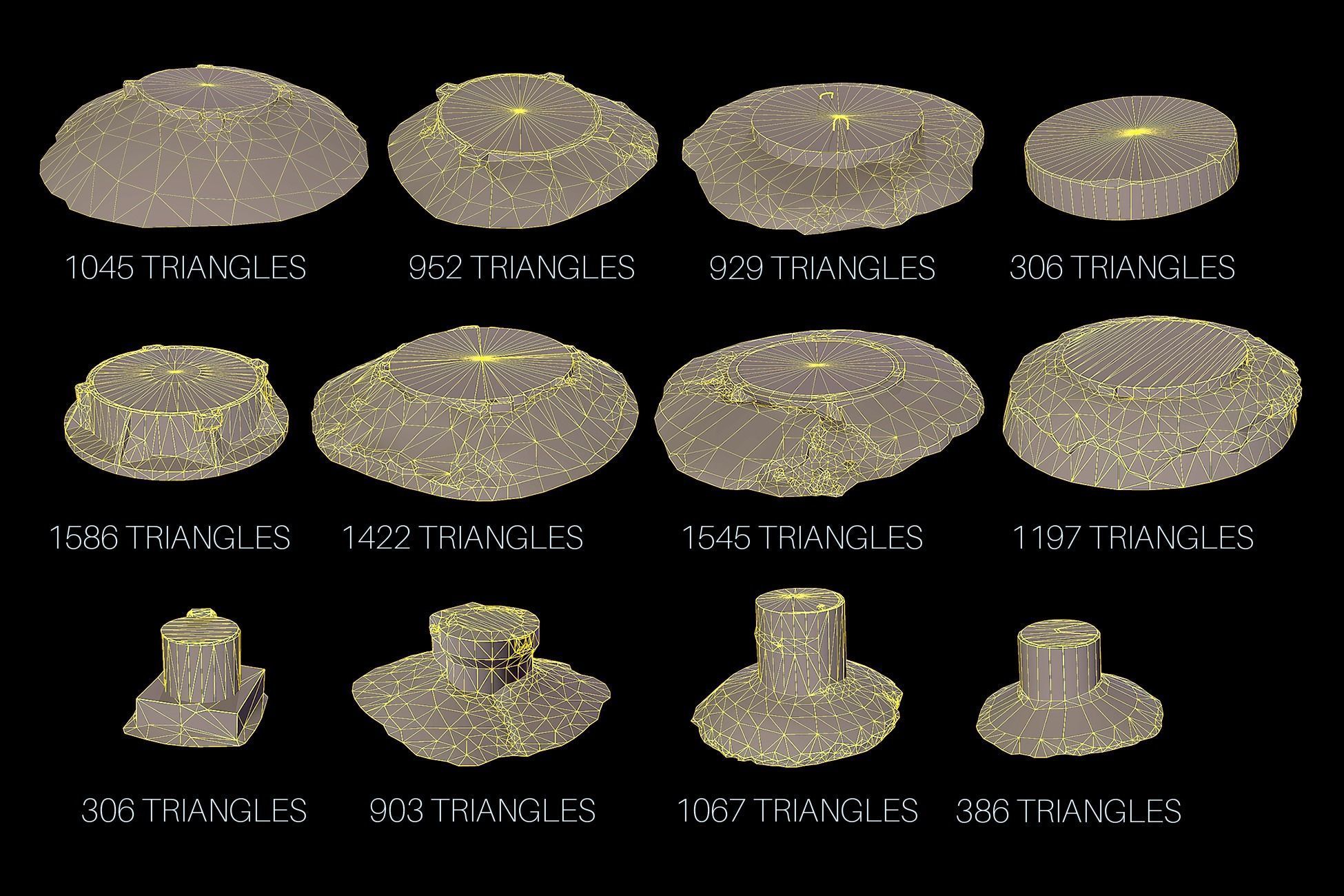 3D model Sewer and Gas Hatch Pack VR / AR / low-poly | CGTrader