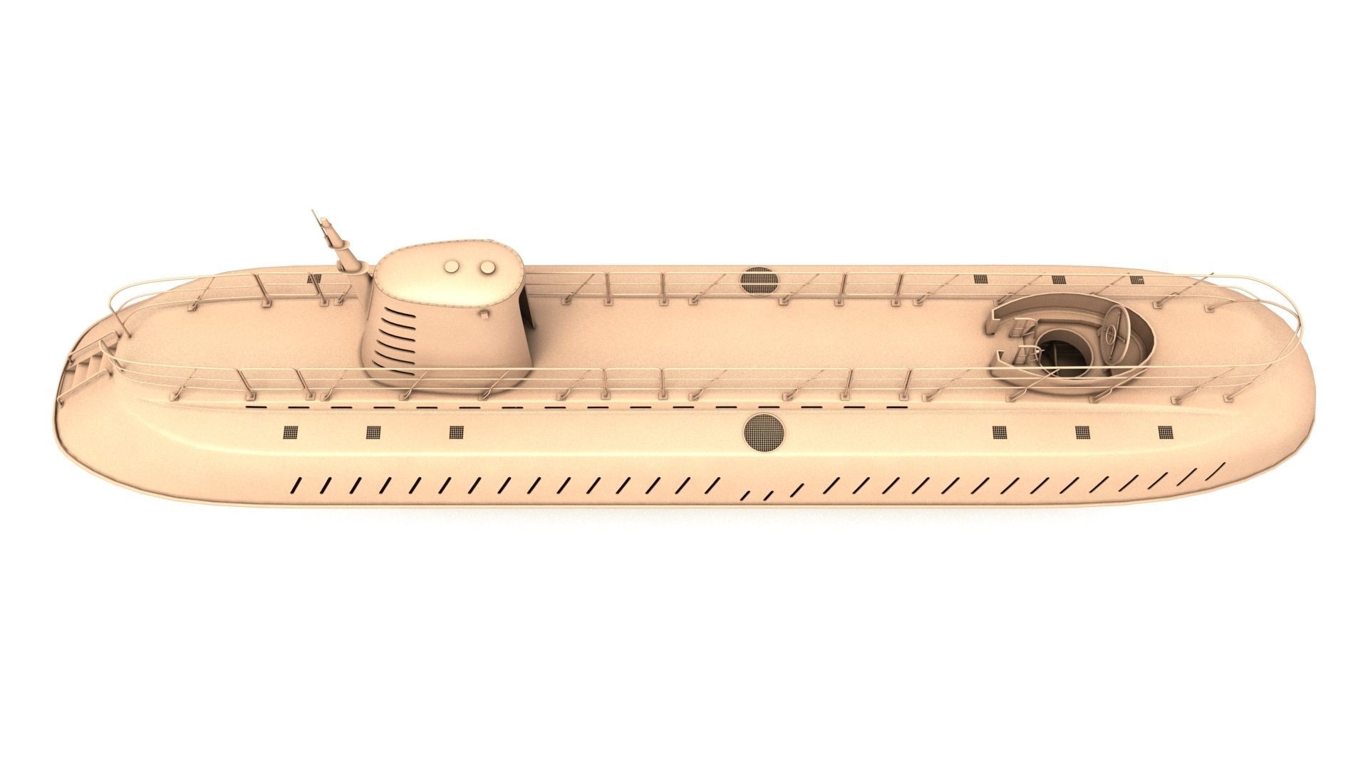 Atlantis Submarine 3D model | CGTrader