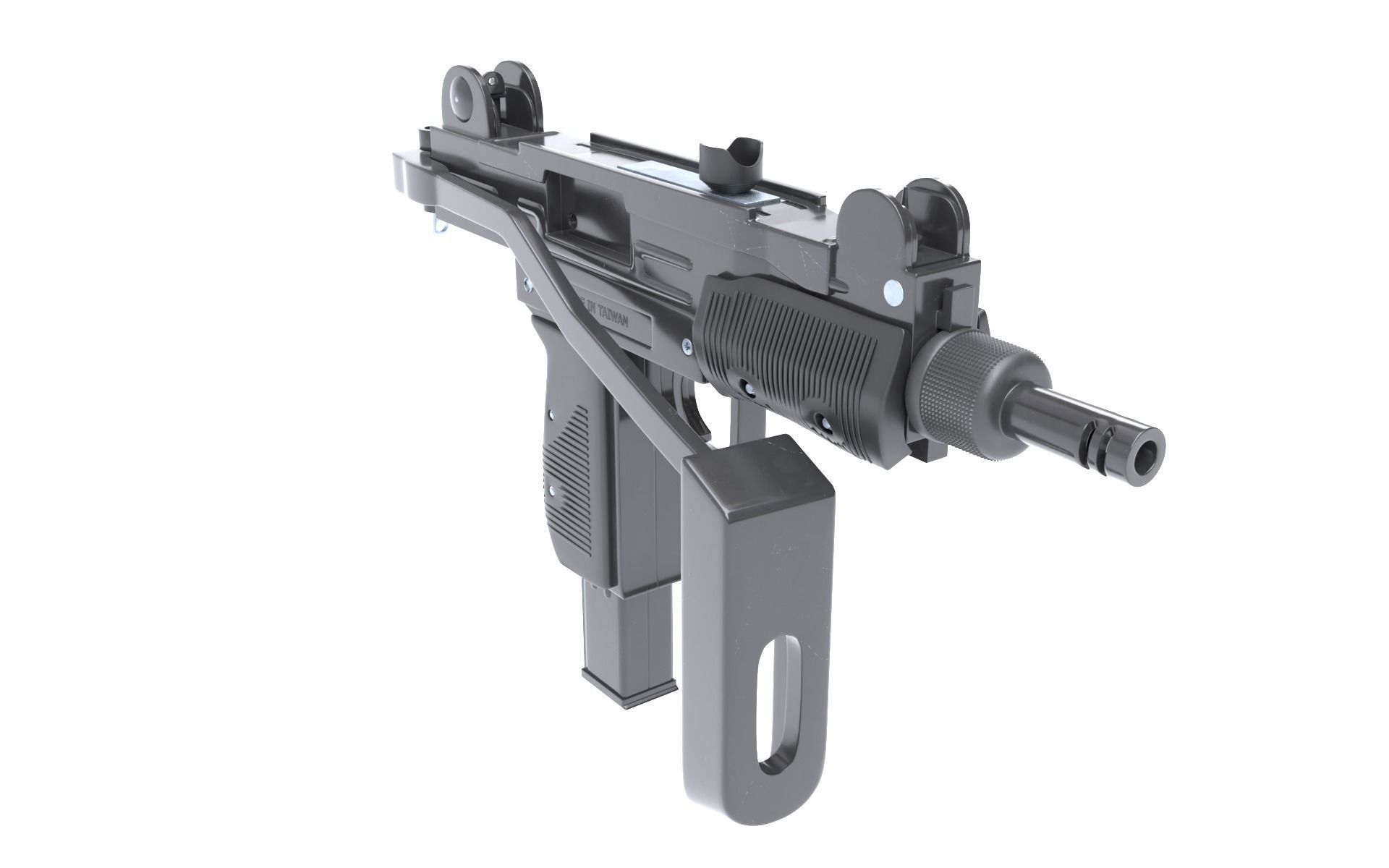 Submachine UZI 3D model | CGTrader