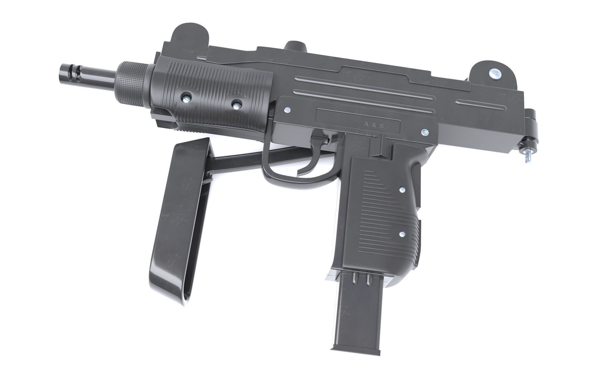 Submachine UZI 3D model | CGTrader