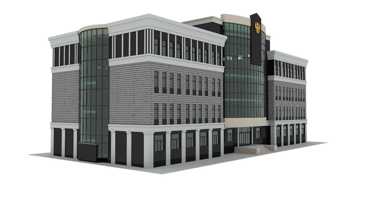 Court Building 3D model | CGTrader
