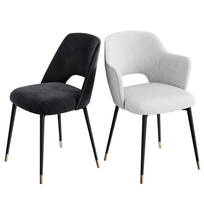 Coco Republic Eva Dining Chair 3D model | CGTrader