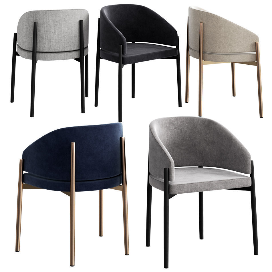 PORRO Frank Chair 3D model | CGTrader