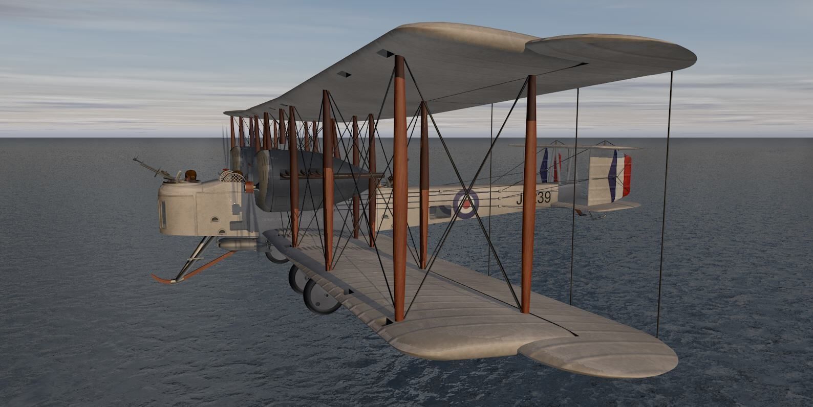 Vickers Vimy 3D model | CGTrader