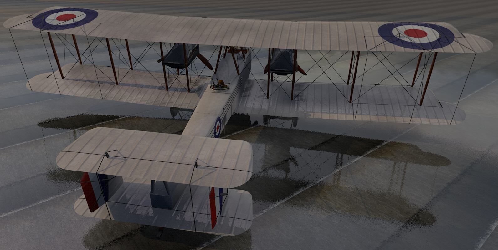 Vickers Vimy 3D model | CGTrader