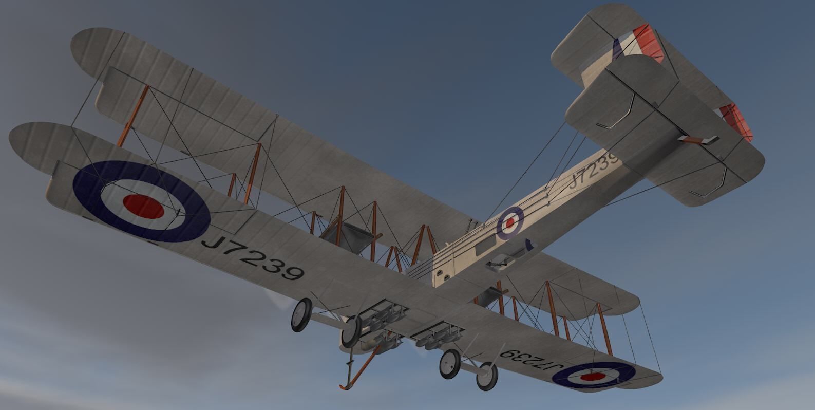 Vickers Vimy 3D model | CGTrader
