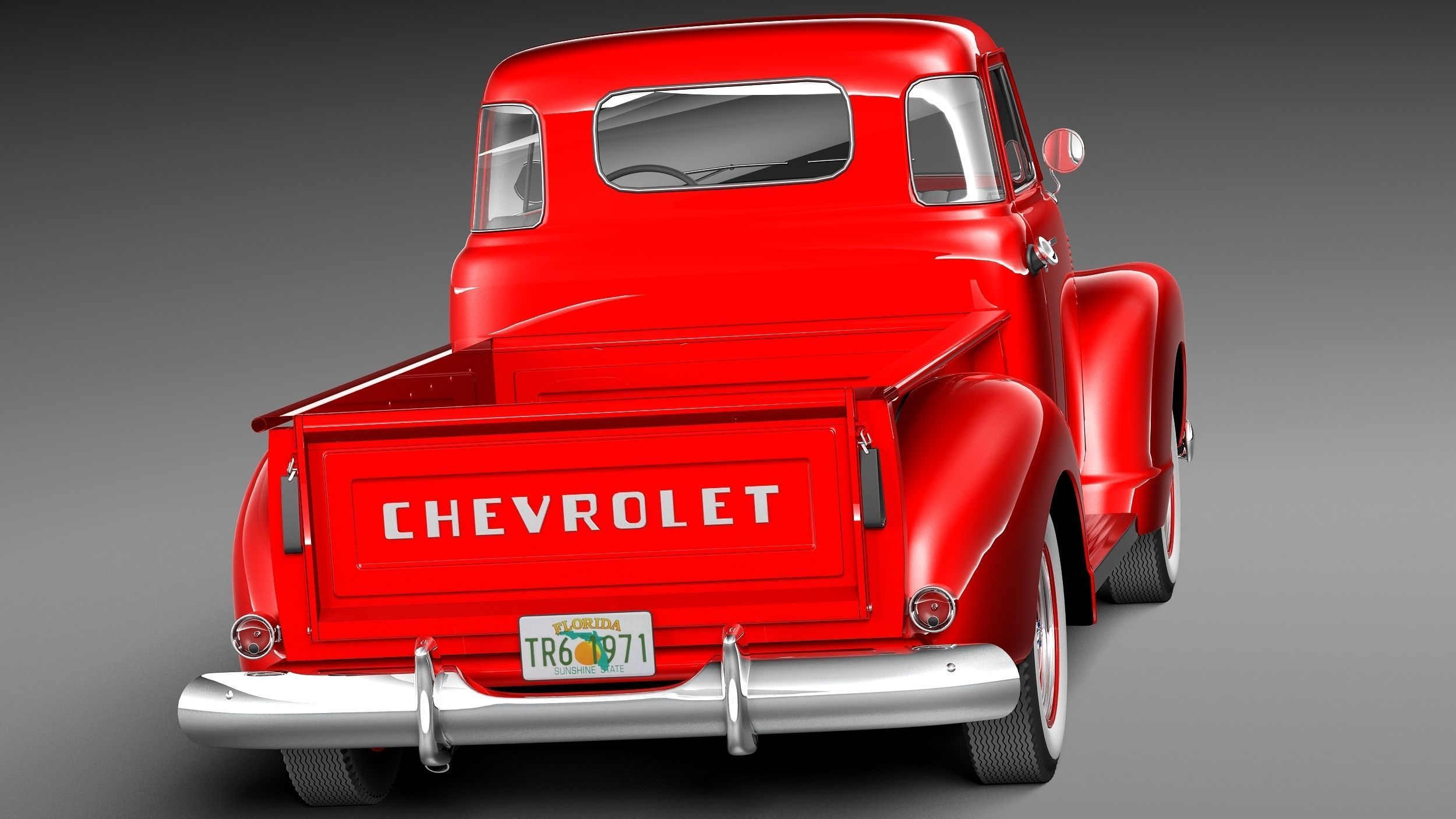 Chevrolet 3100 Pickup 1954 3D model | CGTrader