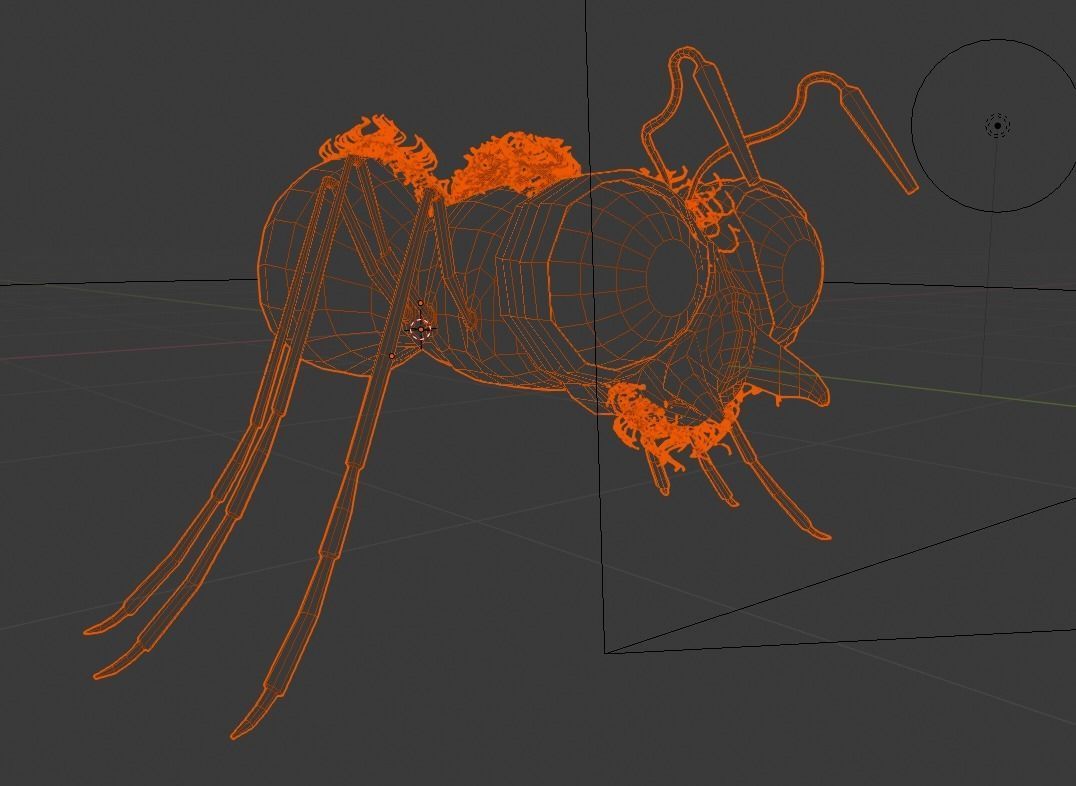 3D model ant-rigged ant VR / AR / low-poly rigged | CGTrader