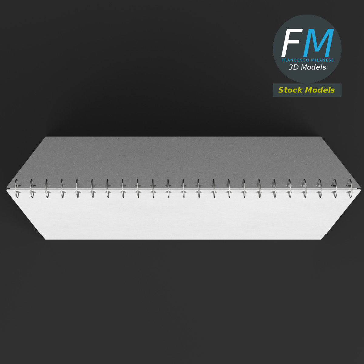 Desktop calendar template 3D model | CGTrader