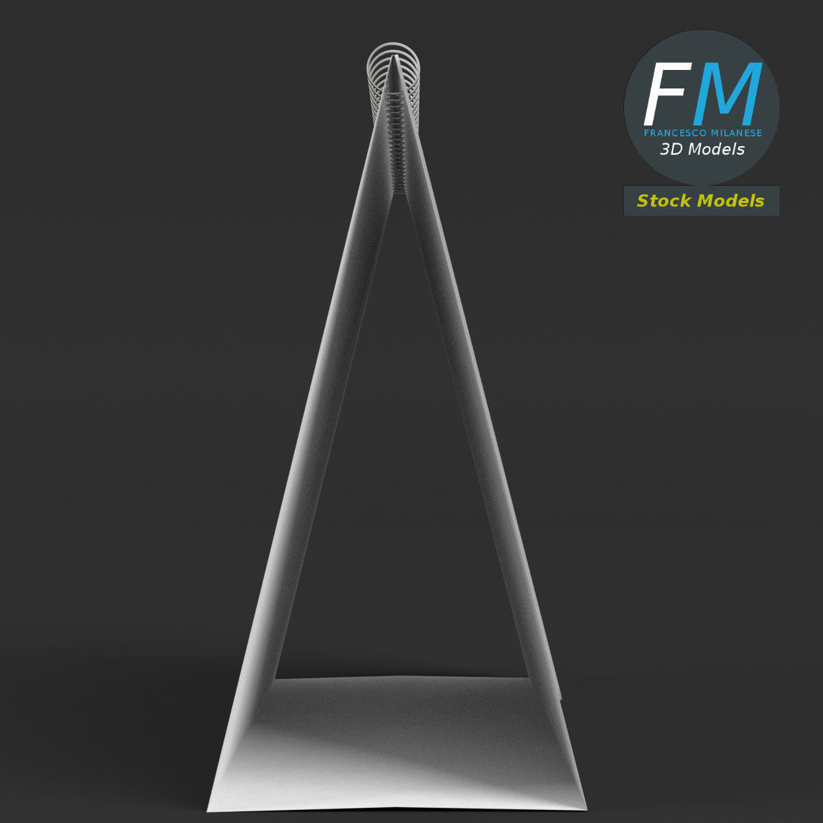 Desktop calendar template 3D model | CGTrader