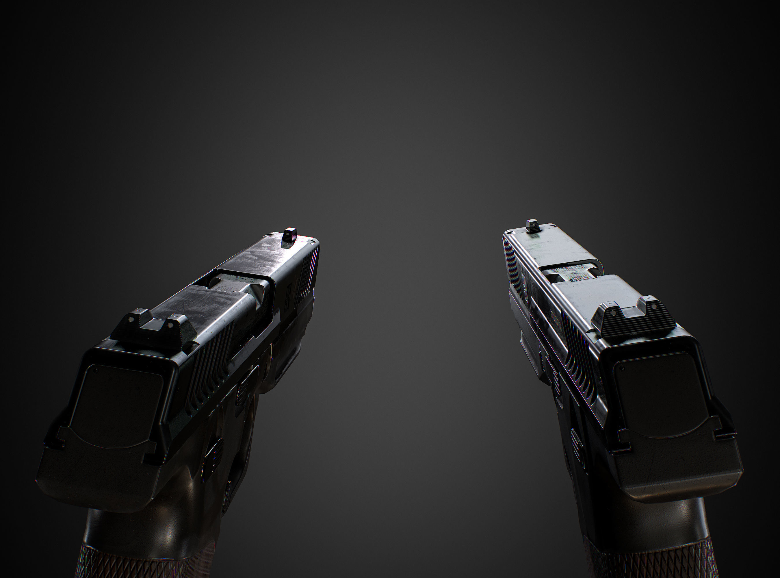 3D model PL 14 Lebedev pistol VR / AR / low-poly | CGTrader