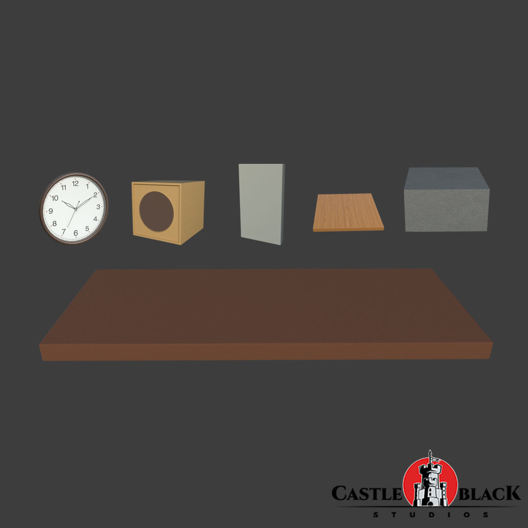 3D model School Props VR / AR / low-poly | CGTrader