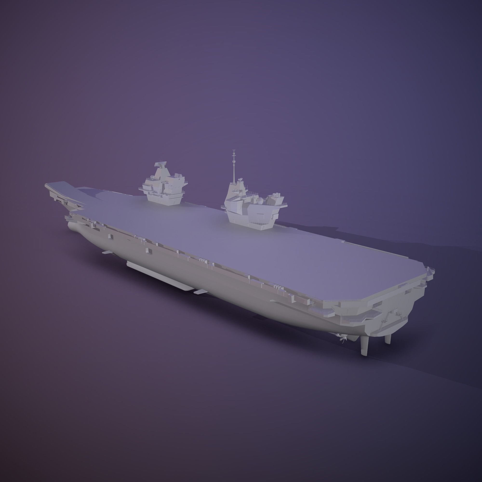3D model Queen Elizabeth class carriers VR / AR / low-poly | CGTrader