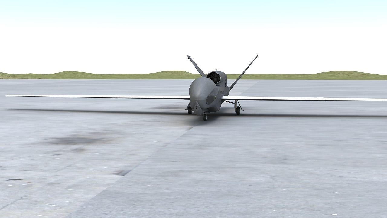 RQ-4 Global Hawk 3D model | CGTrader