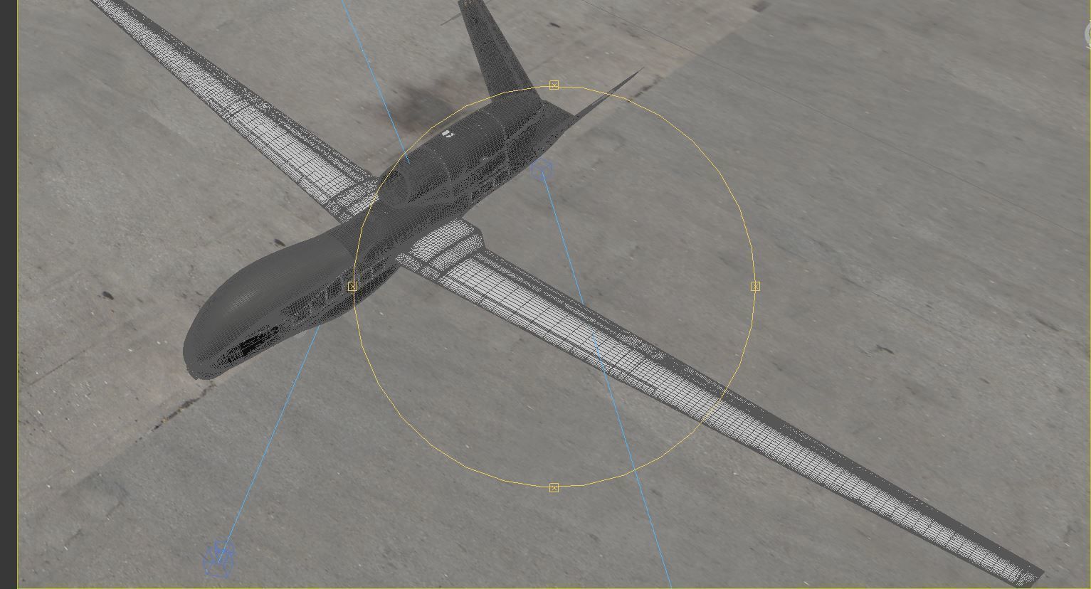 RQ-4 Global Hawk 3D model | CGTrader