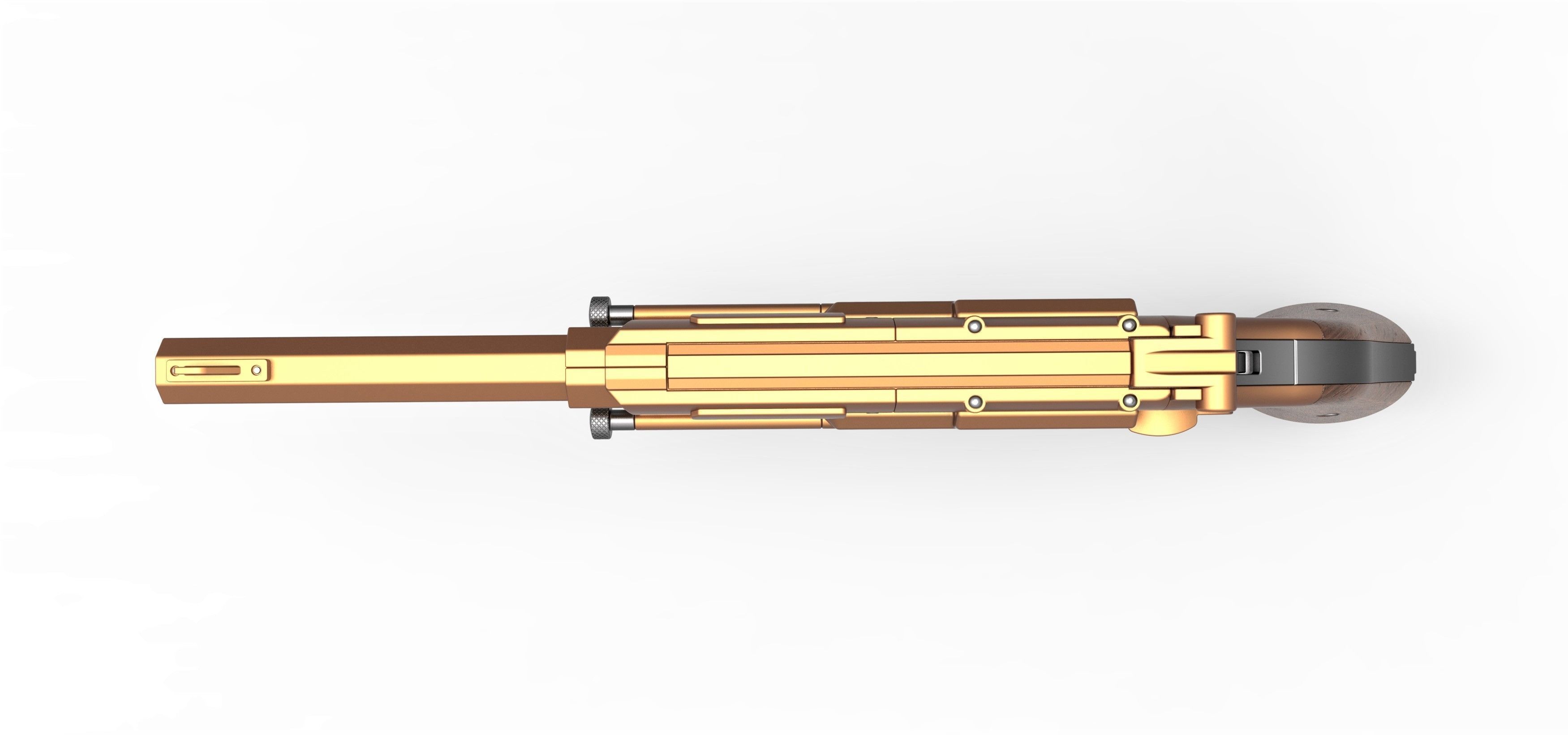 Malcolm Reynolds pistol from Firefly 3D model | CGTrader