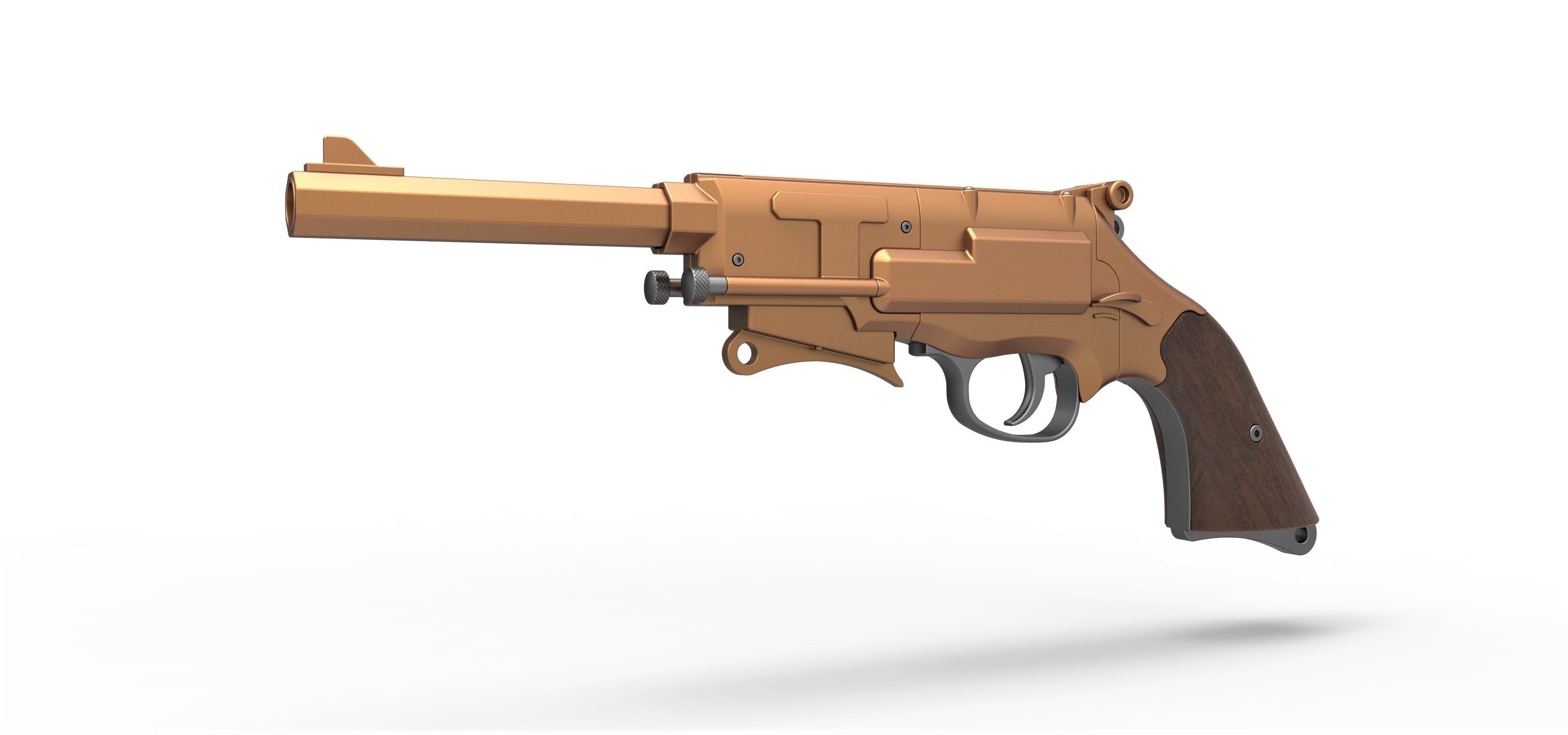 Malcolm Reynolds pistol from Firefly 3D model | CGTrader