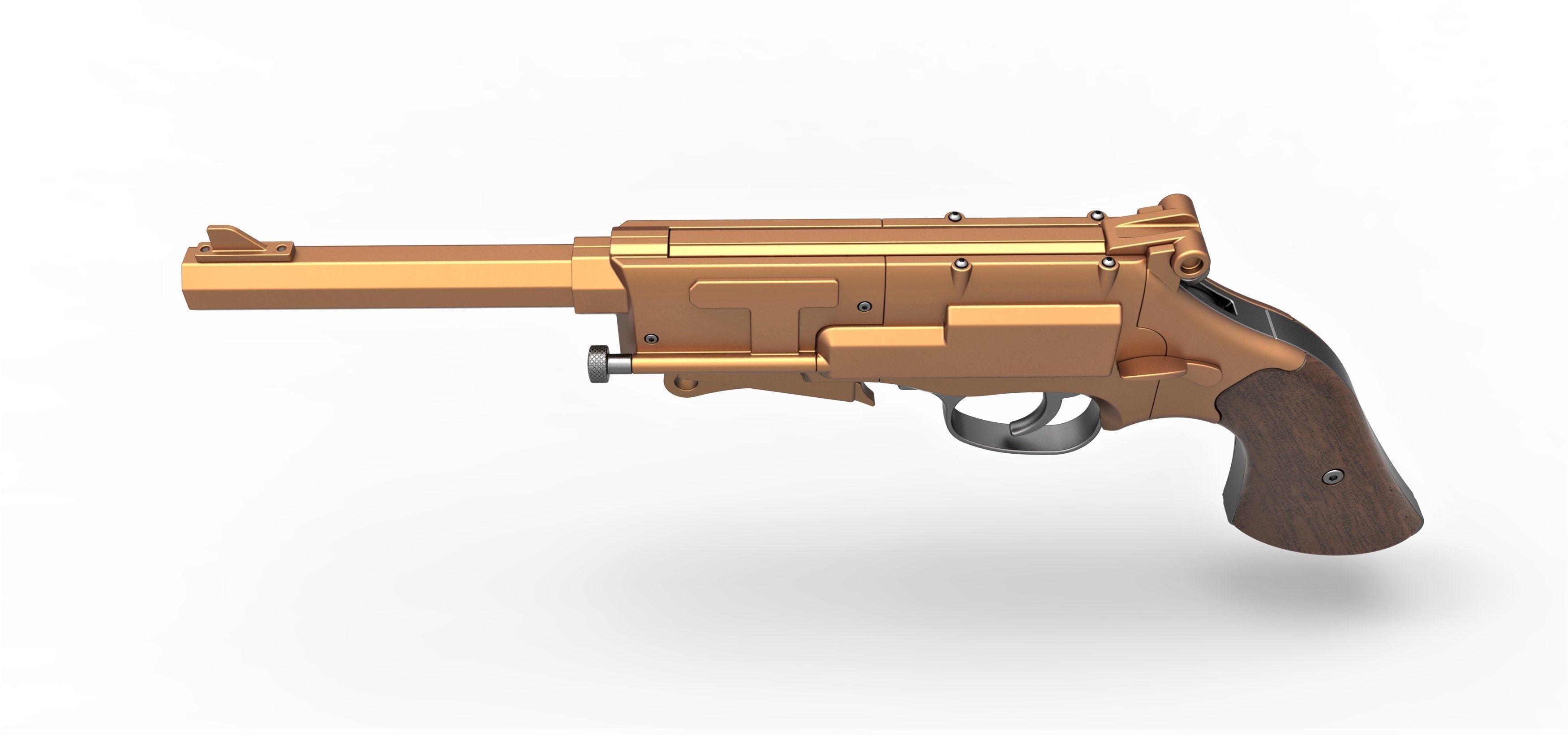 Malcolm Reynolds pistol from Firefly 3D model | CGTrader