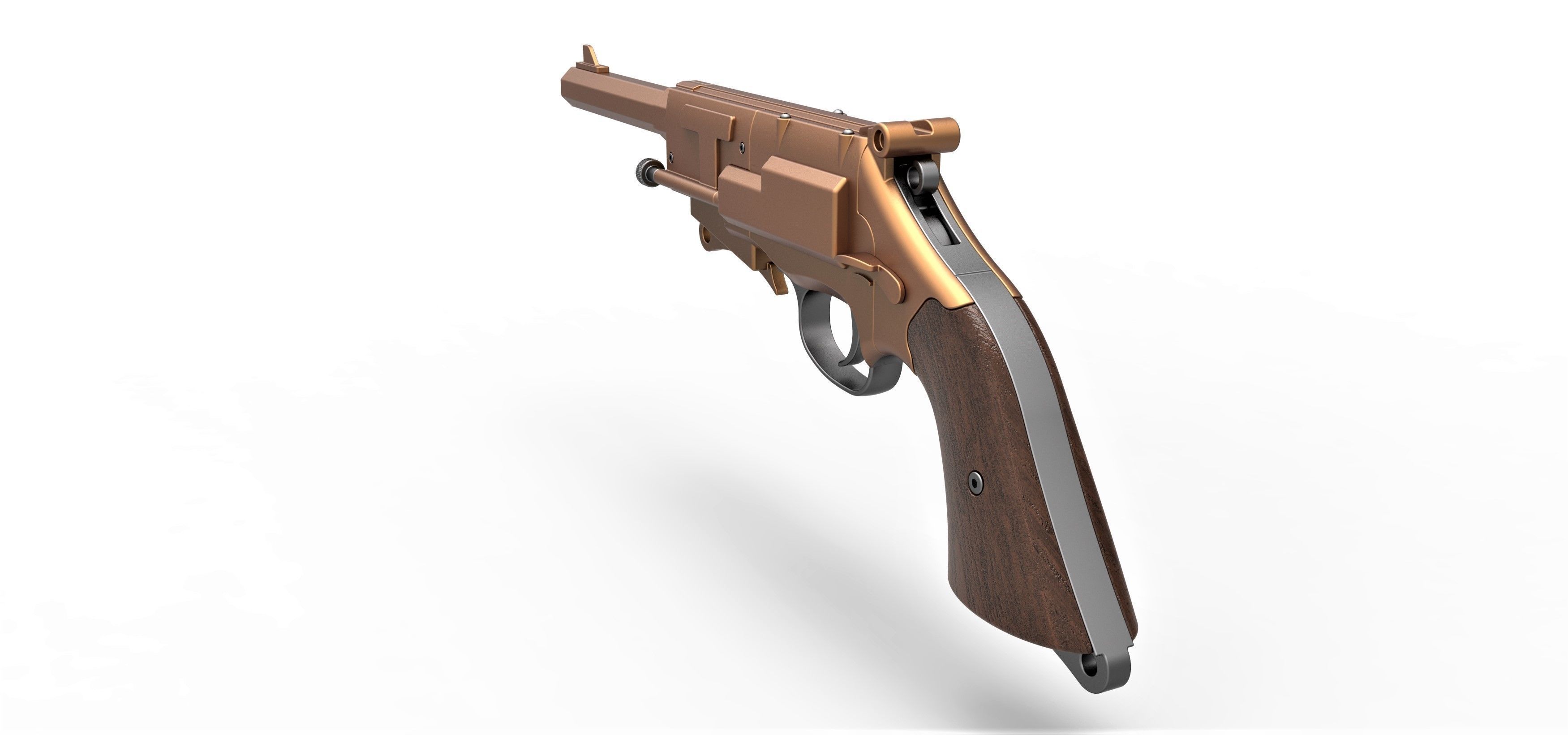 Malcolm Reynolds pistol from Firefly 3D model | CGTrader