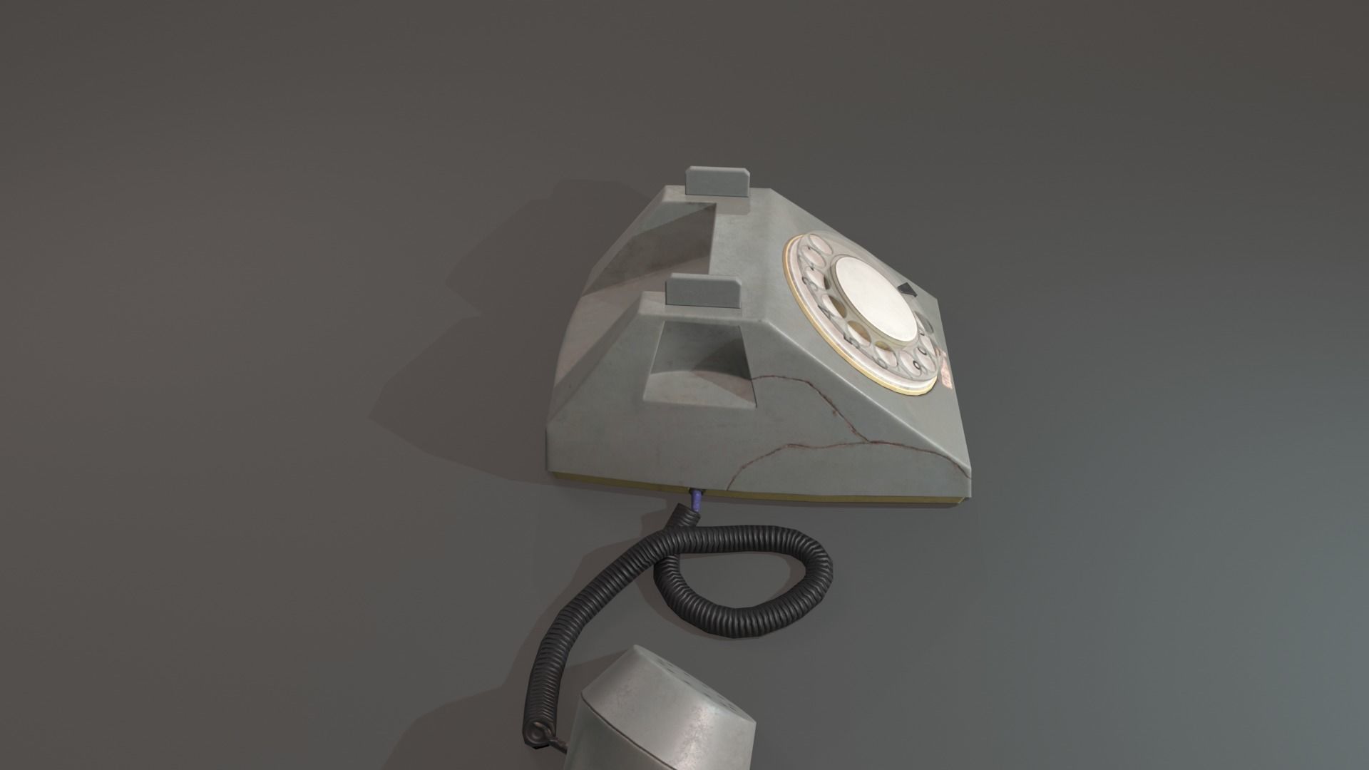 3D model Soviet phone VR / AR / low-poly | CGTrader