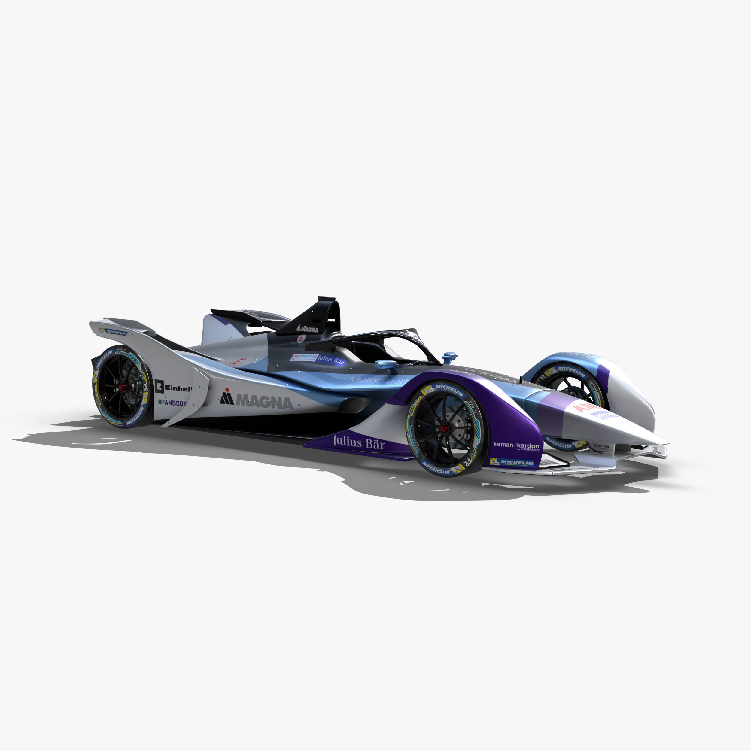 3D model Andretti Formula E 2020 VR / AR / low-poly rigged | CGTrader
