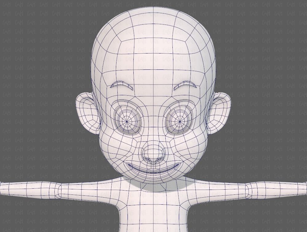 3D model Base mesh boy character V13 VR / AR / low-poly | CGTrader