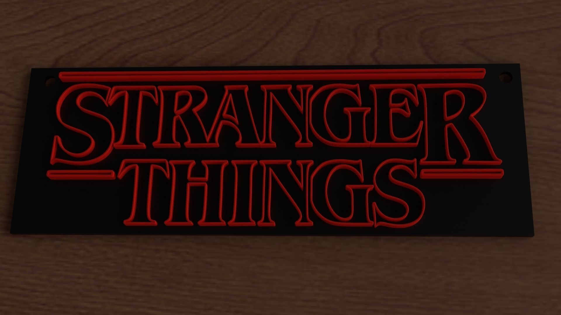 Stranger things 3D model 3D printable | CGTrader