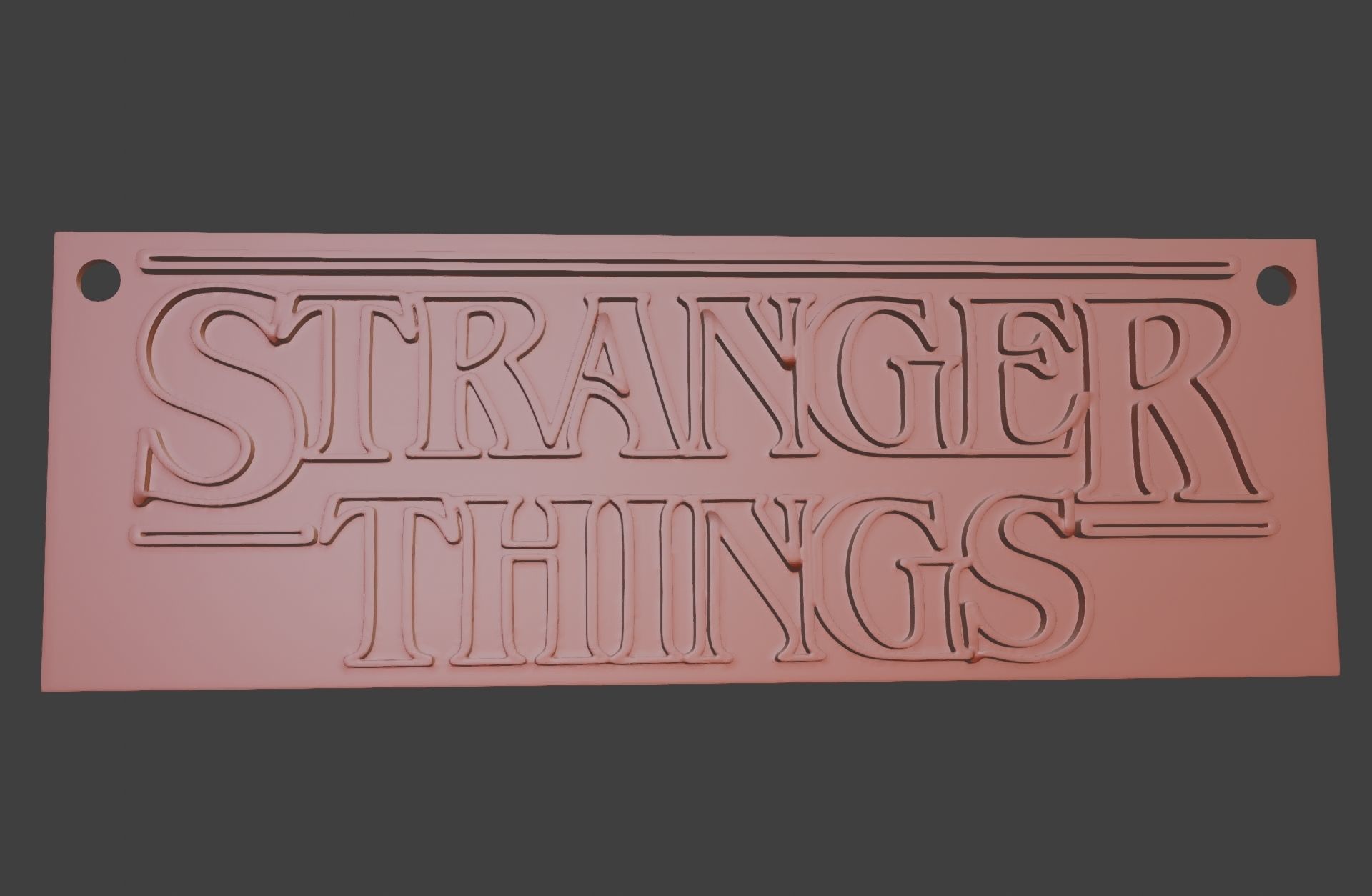 Stranger things 3D model 3D printable | CGTrader