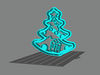 Christmas tree cookie cutter 3d print model 3D model 3D printable ...