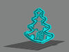 Christmas tree cookie cutter 3d print model 3D model 3D printable ...