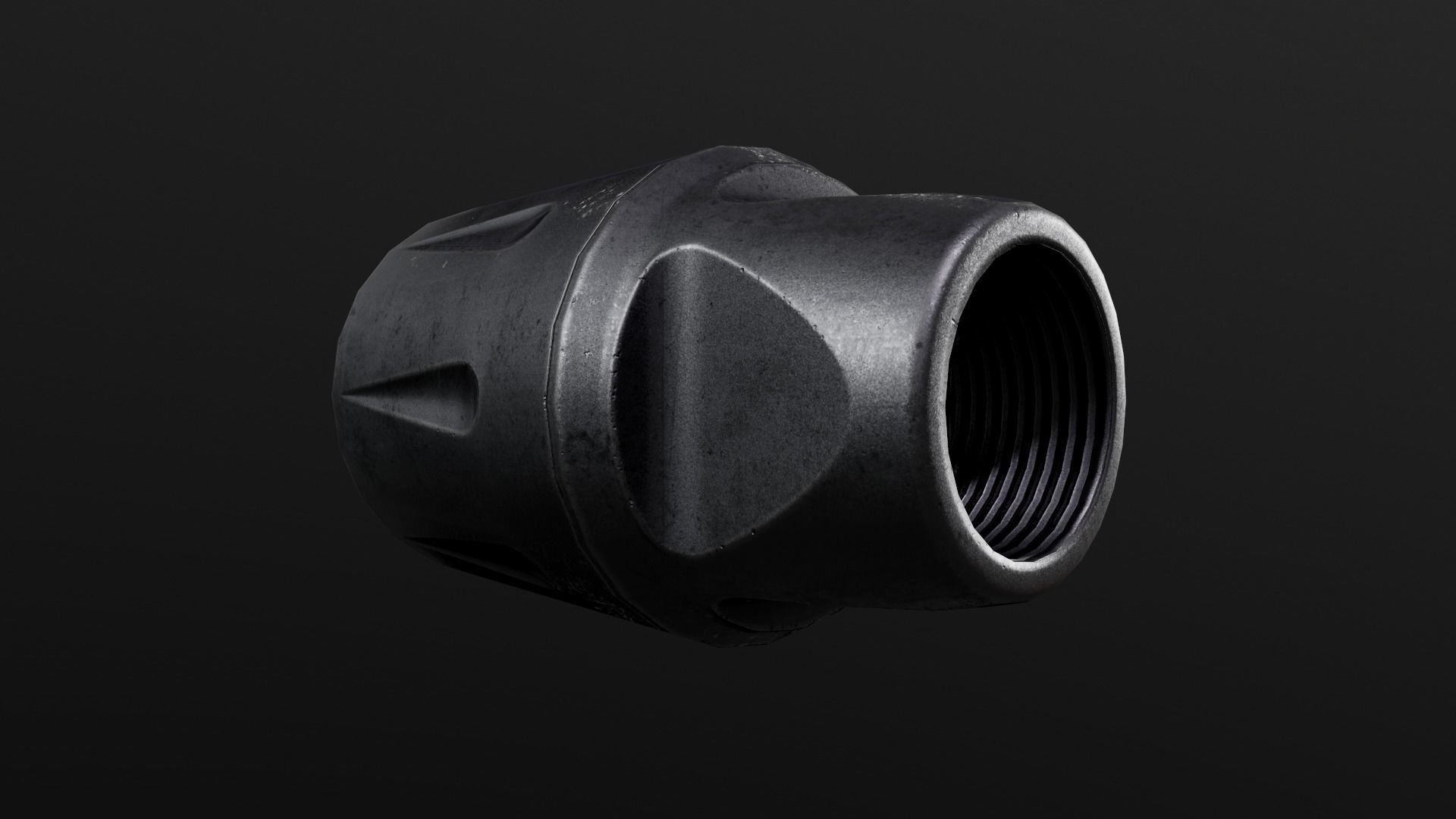 3D model SLR Rifleworks Synergy Linear Hybrid Comp 45 ACP VR / AR / low ...