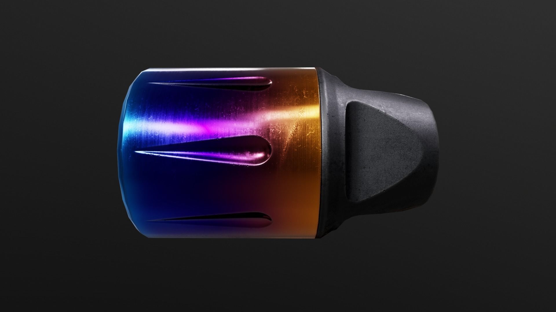 3D model SLR Rifleworks Synergy Linear Hybrid Comp 45 ACP VR / AR / low ...