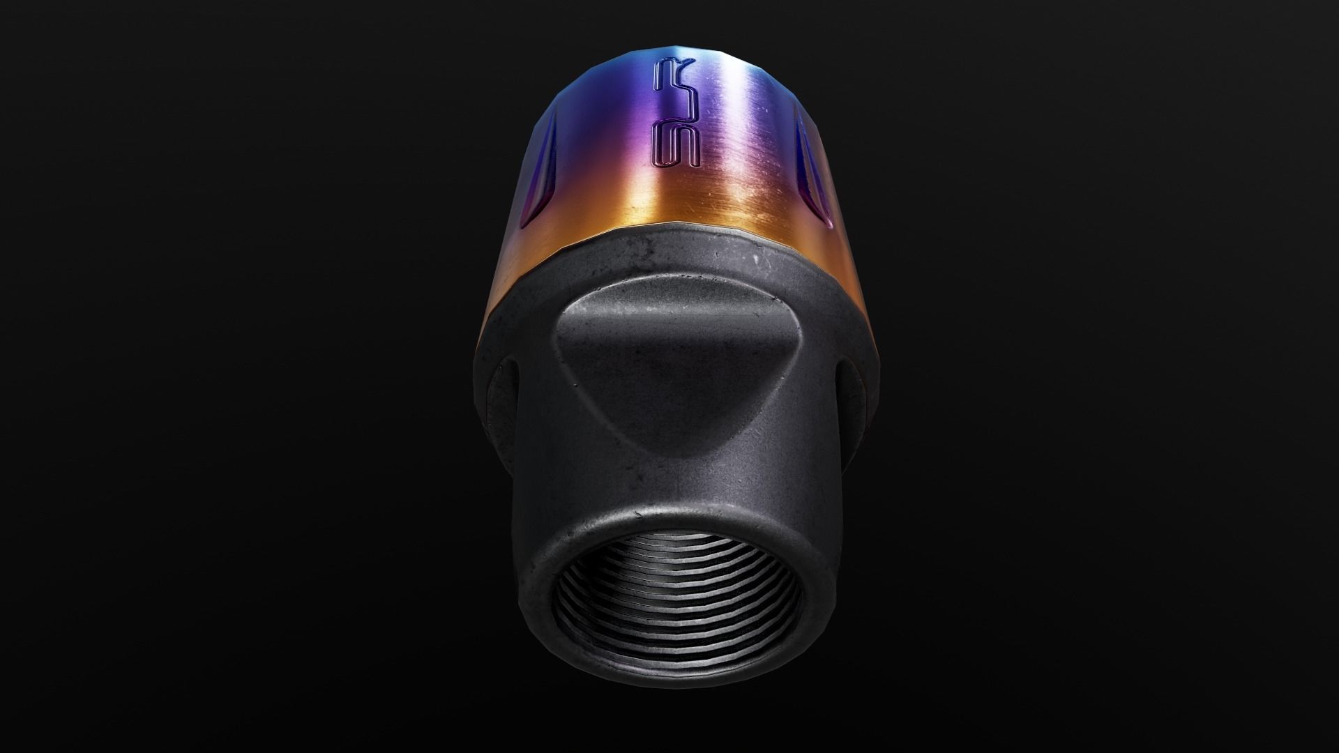 3D model SLR Rifleworks Synergy Linear Hybrid Comp 45 ACP VR / AR / low ...