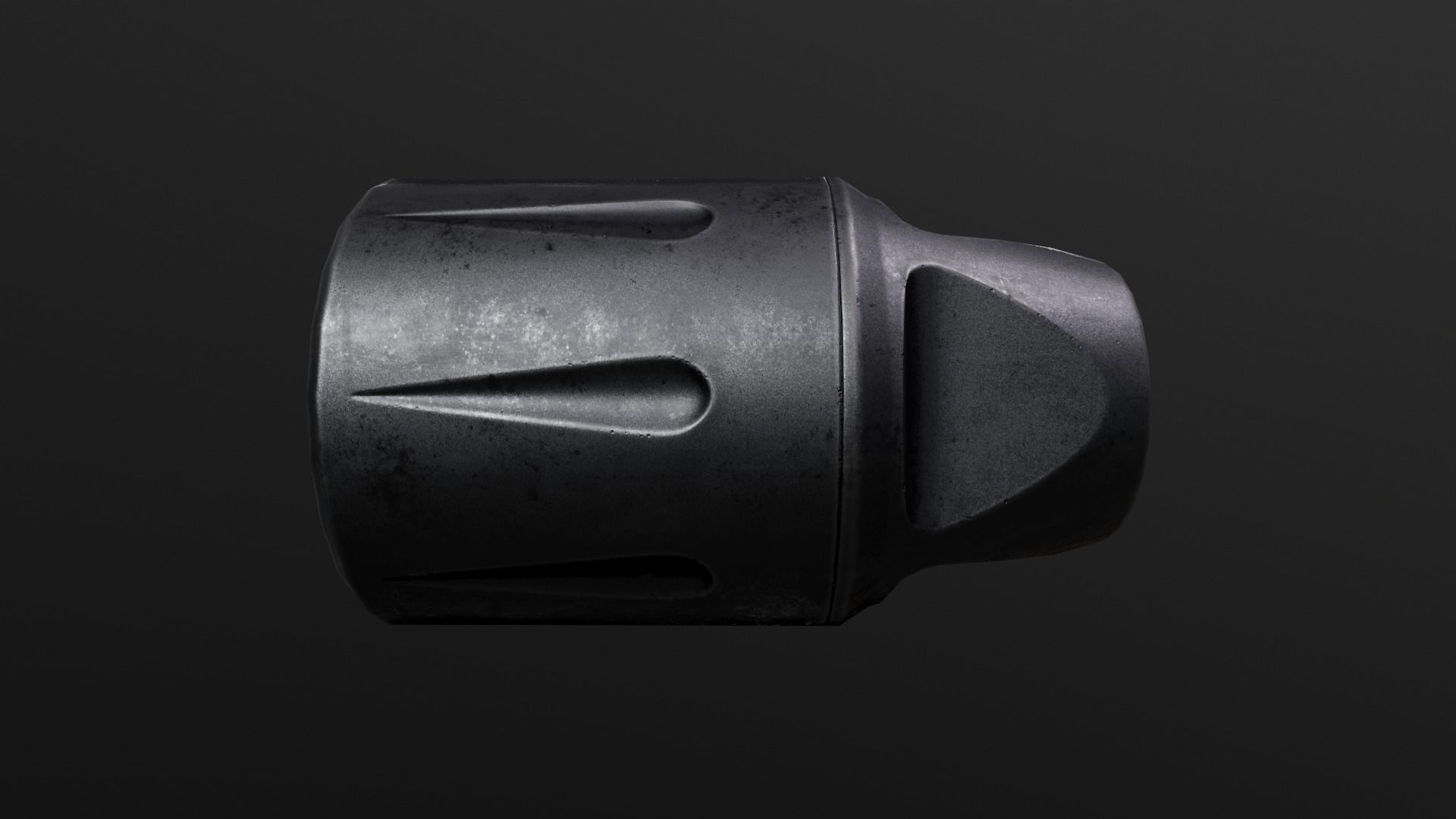 3D model SLR Rifleworks Synergy Linear Hybrid Comp 45 ACP VR / AR / low ...