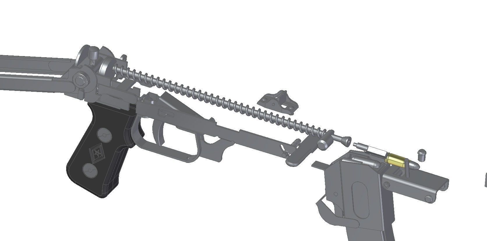 PPS-43 gun 3D model | CGTrader