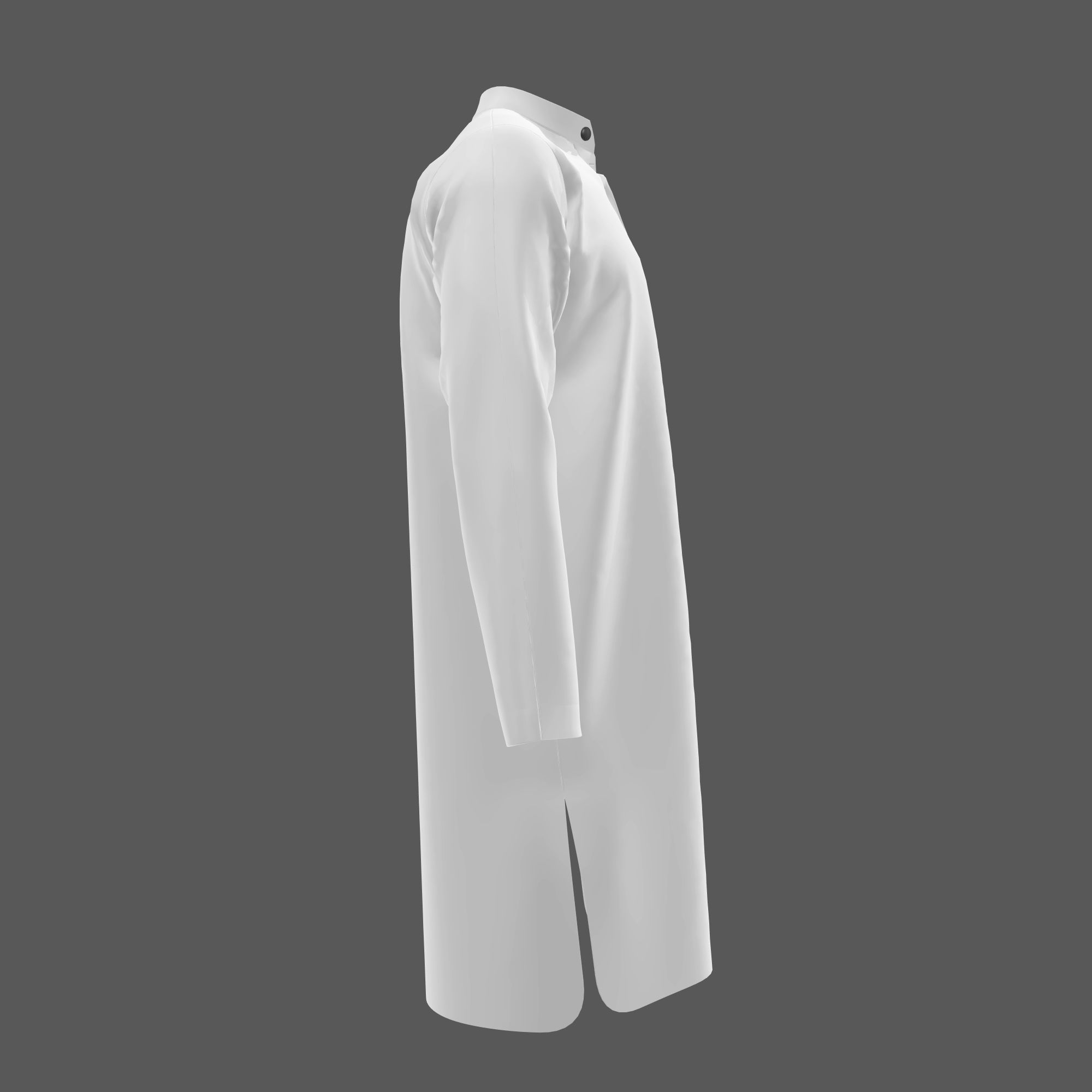 Men Kurta or Qamees 3d Model 3D model | CGTrader