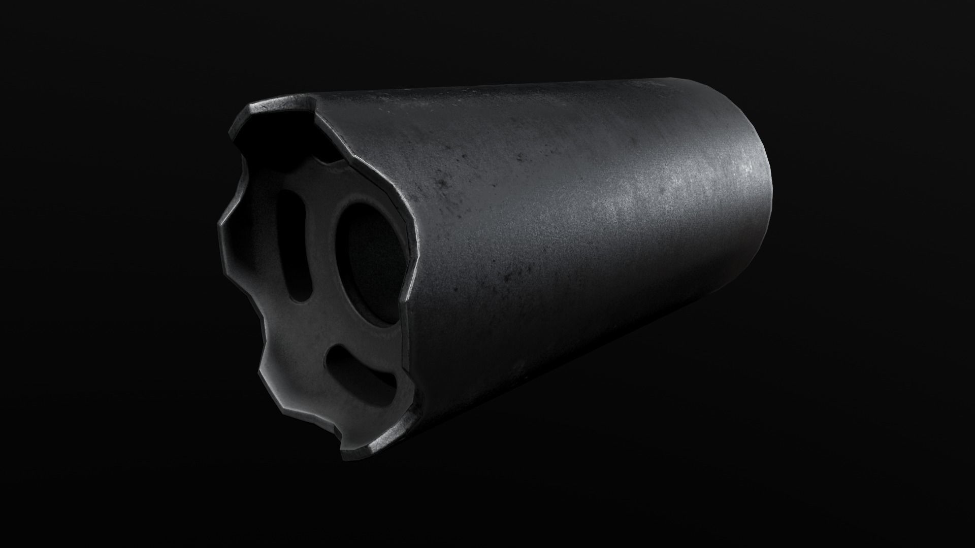 3D model V Seven Weapon Systems Helios Linear Compensator 45ACP VR / AR ...