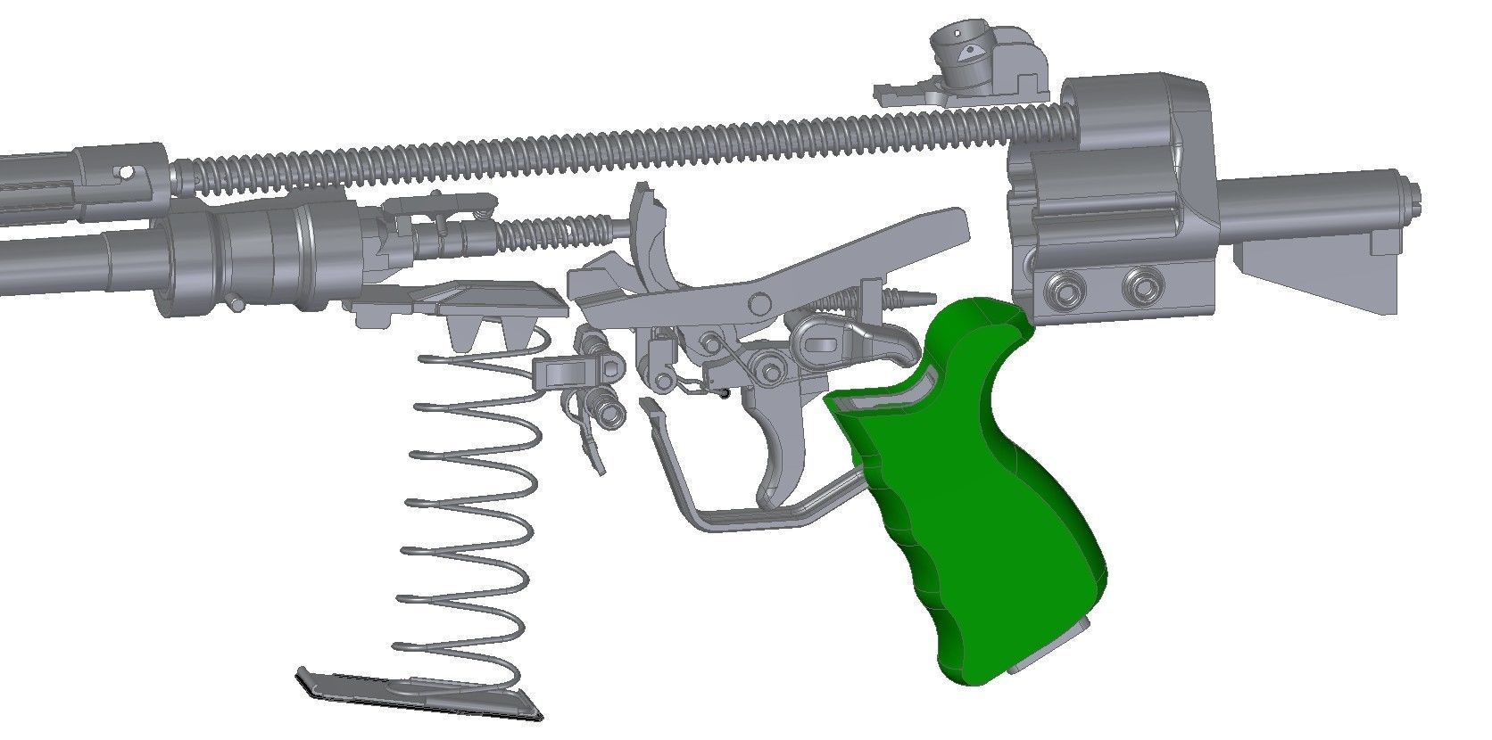 Heckler Koch G3 3D model | CGTrader